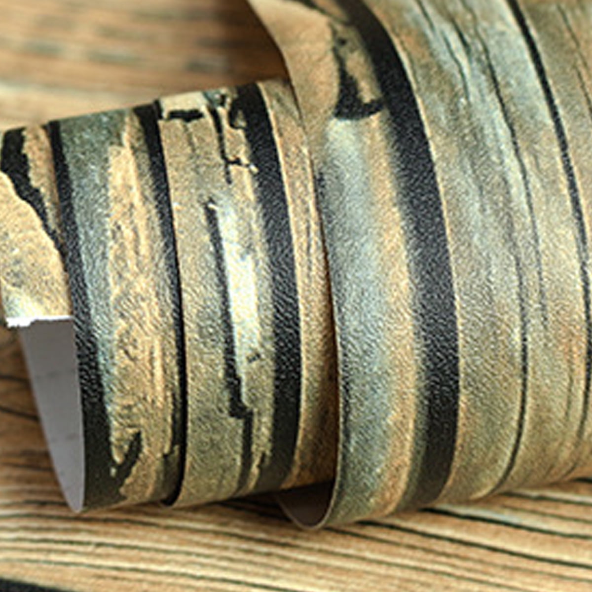 Wood Contact Paper Wallpaper Distressed Wood Texture Peel And Paste ...