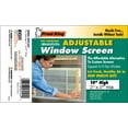 Wood frame adjustable window screen, 10" x 37", 2 Pack - Walmart.com
