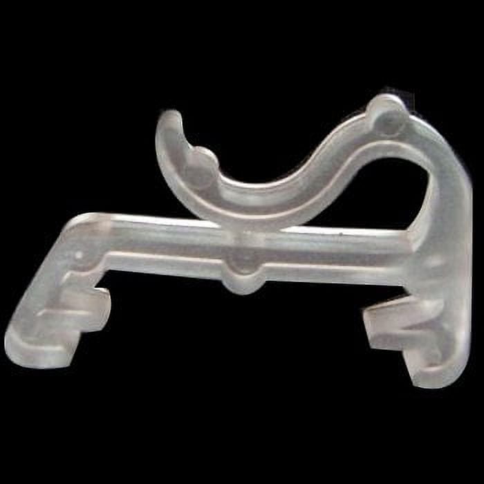 Wood or Faux Blind Single Slat Valance Retainer Clips 30 Pack Clear ...