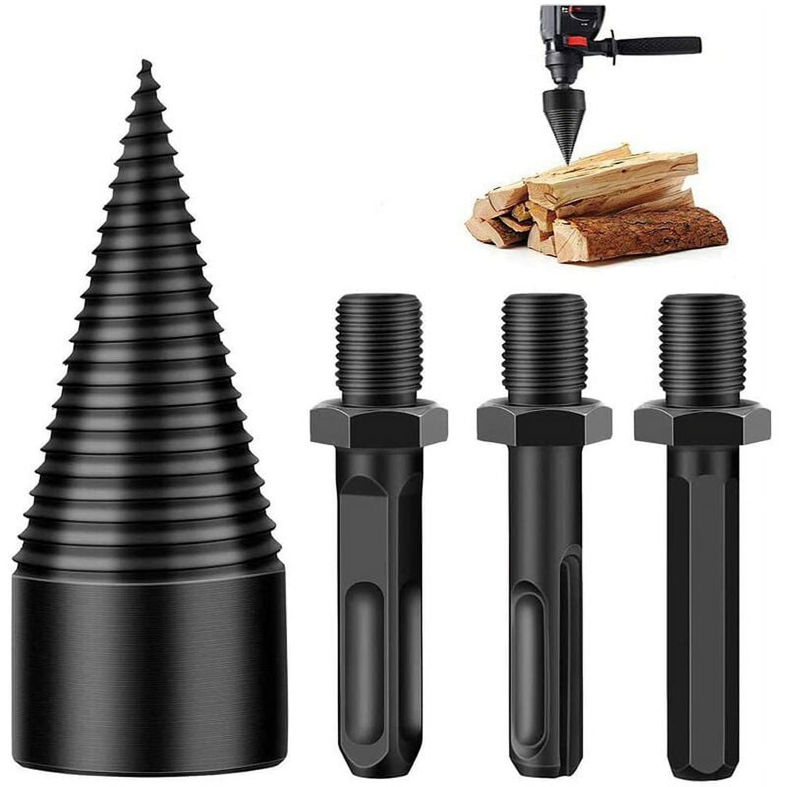 Wood splitting drill bit, conical drill bit, used for splitting 42mm ...