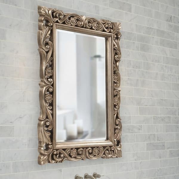 WoodIdea Wall Decor Mirror Frame Decorative Mirror Frames Size 24 X 36 ...