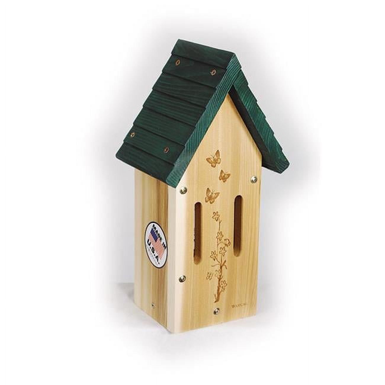 WoodLink Butterfly Hibernation Box BUTTERFLY3 Cedar House - Painted ...