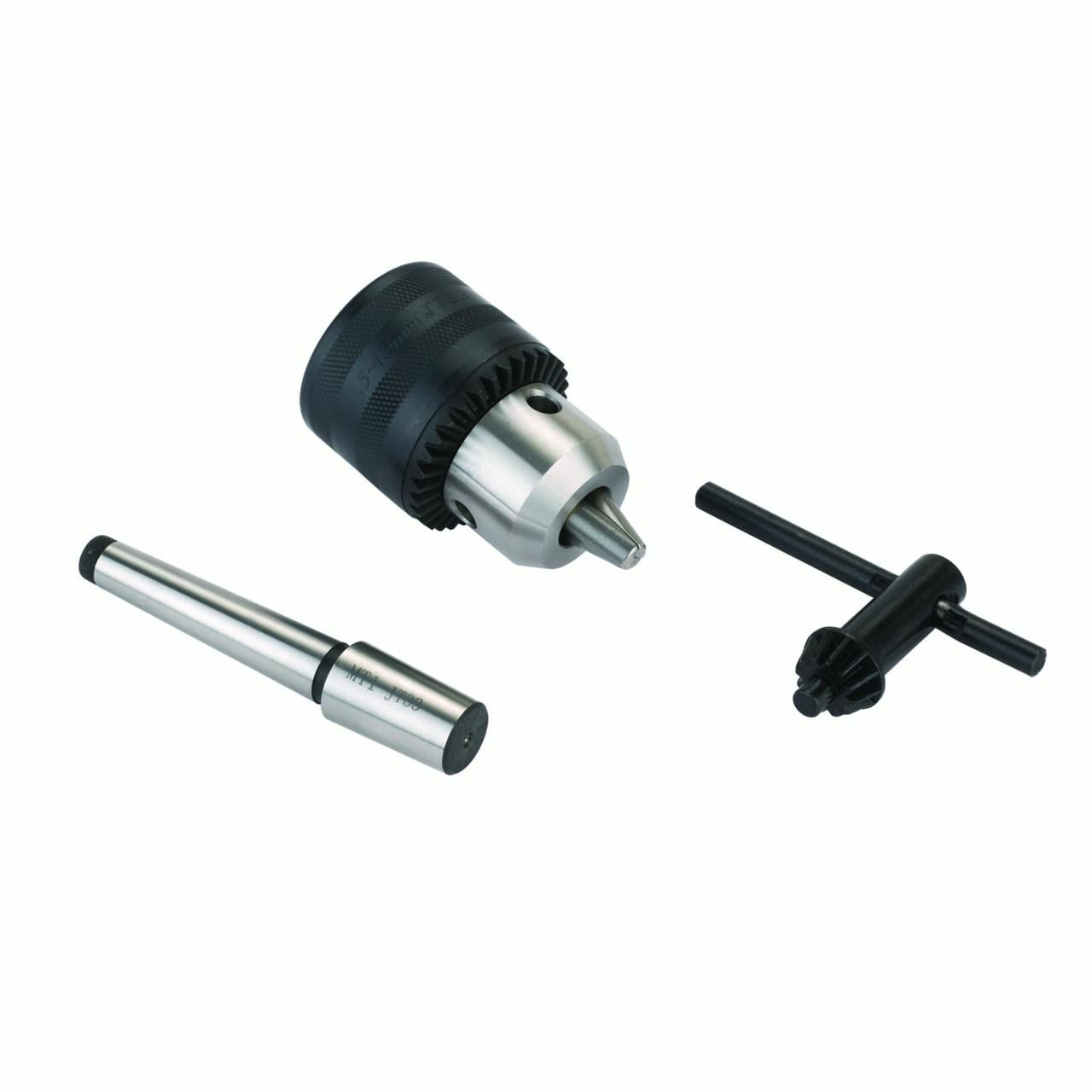 Woodriver 1/2" Keyed Lathe Drill Chuck #1 Mt - Walmart.com