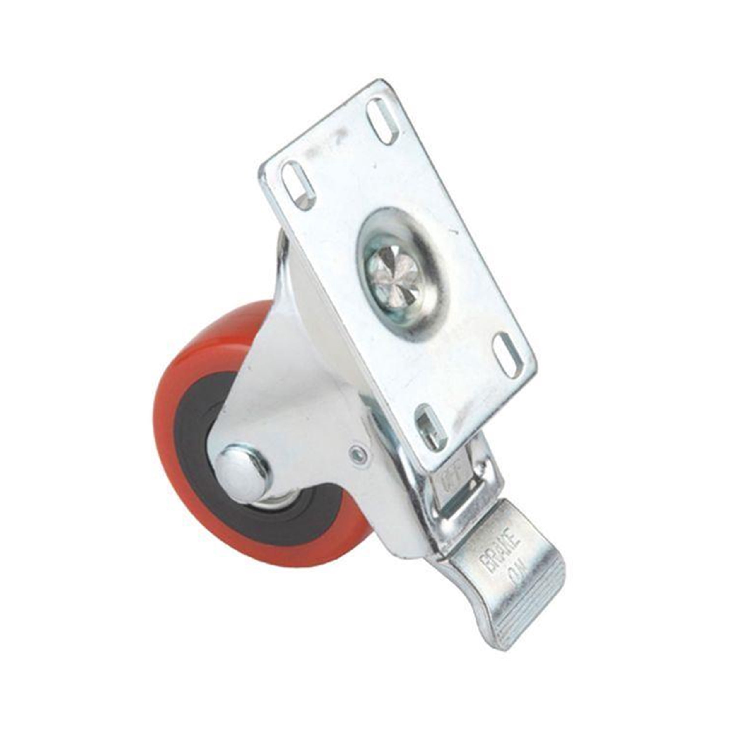 Woodriver 5" Caster Double Locking Swiveling With 4 Hole Mounting Plate ...