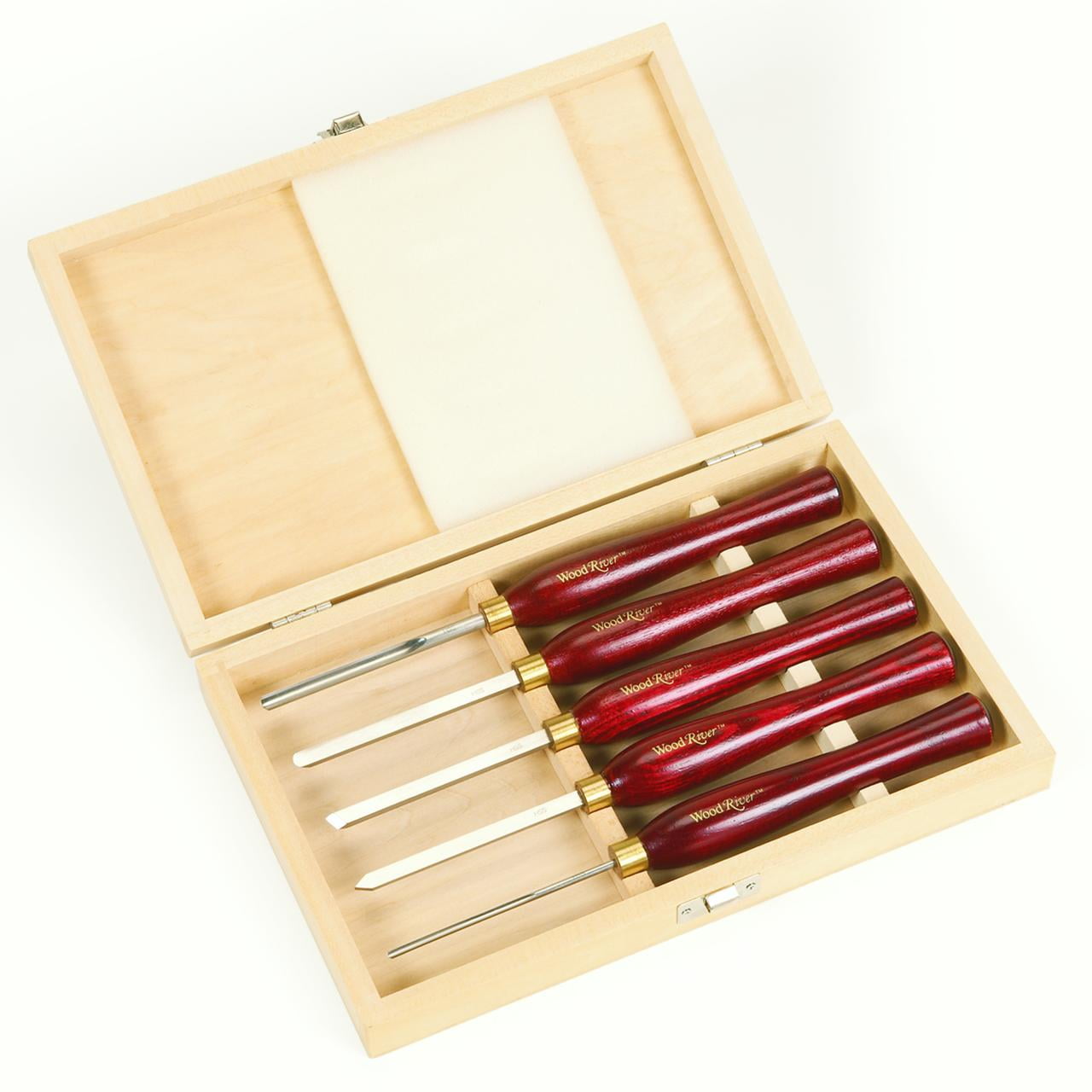 Woodriver 5-Piece "Mini" Hss Turning Tool Set - Walmart.com