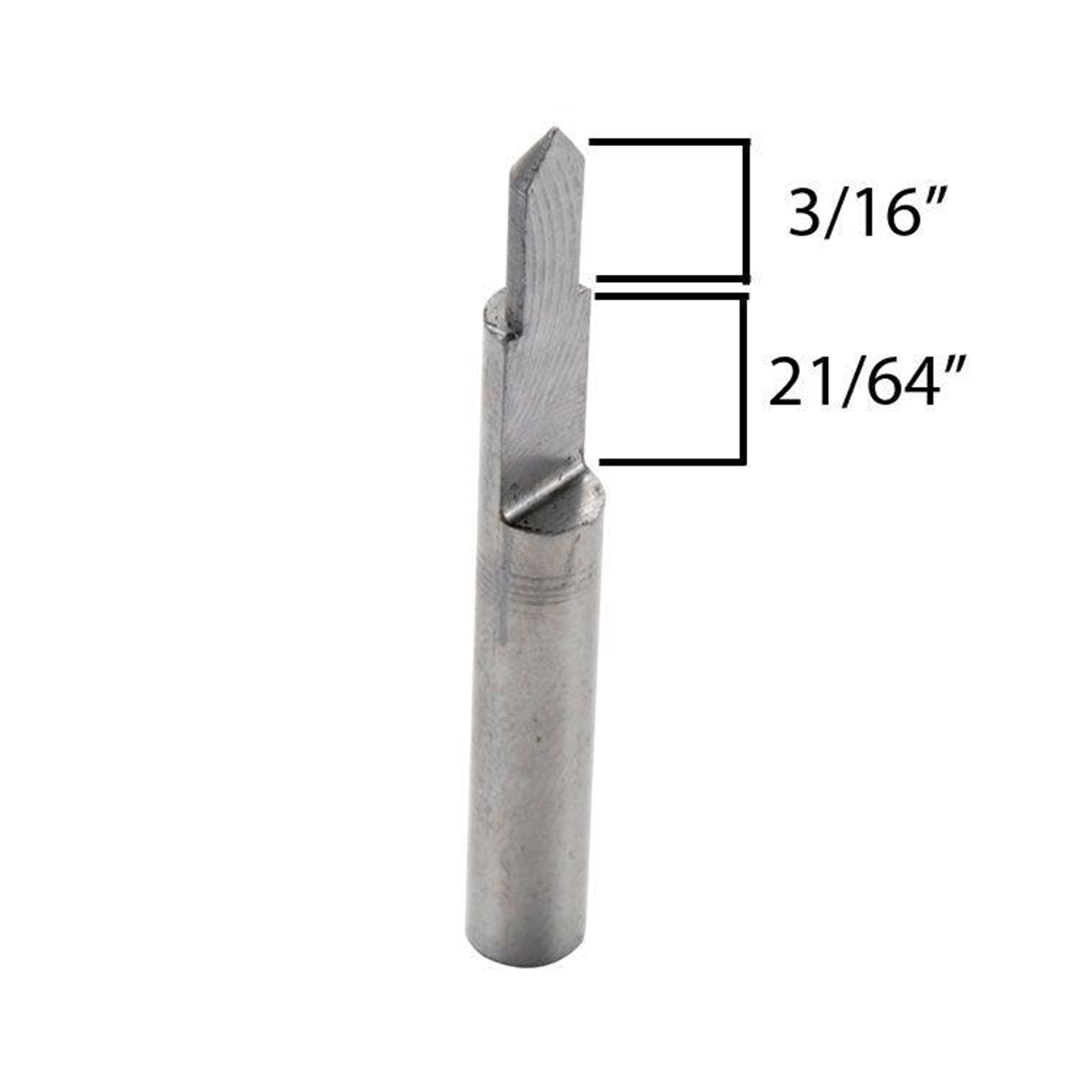 Woodriver Knife Rivet Countersink Bit B For Knife Kits - Walmart.com