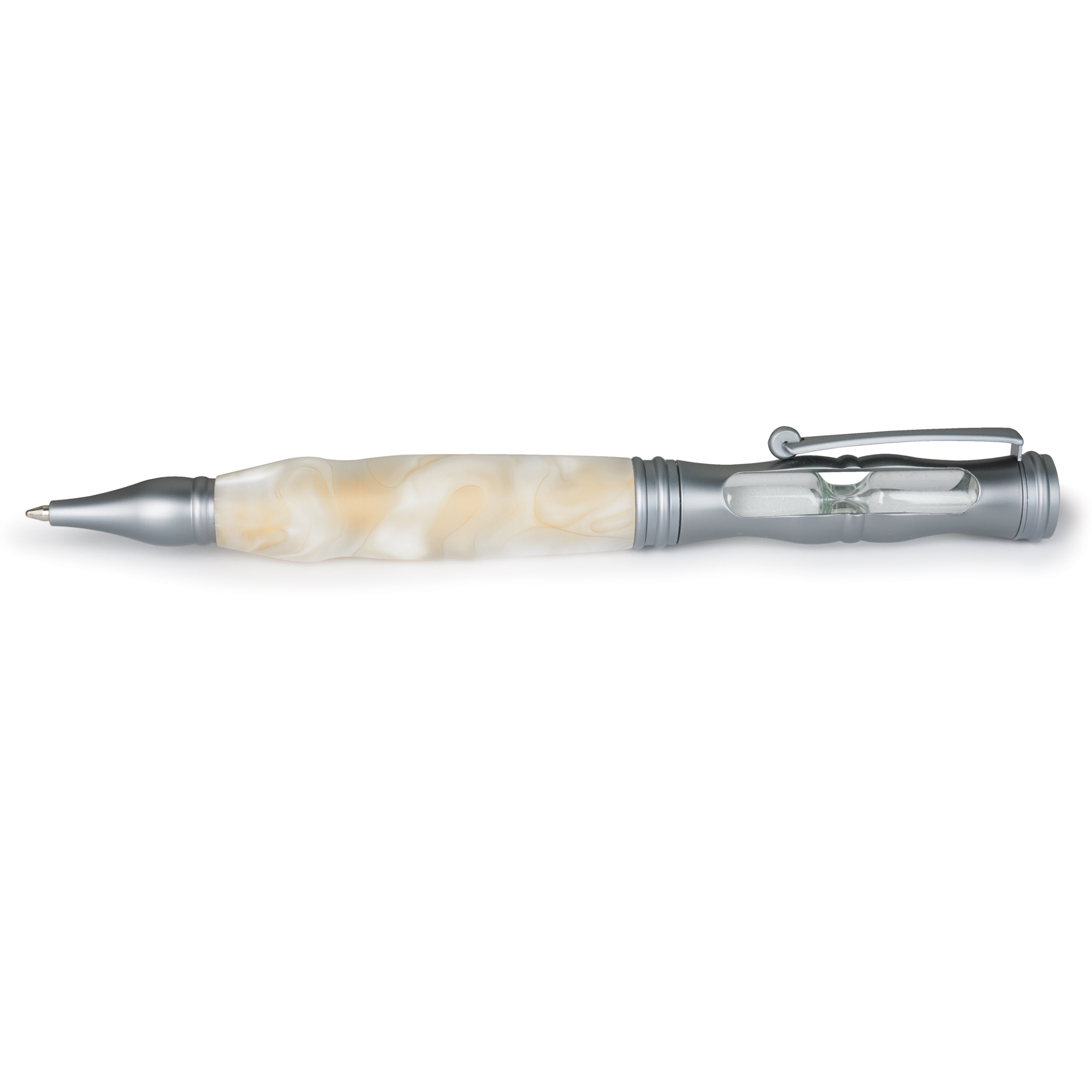 Woodriver Project Kit - Hourglass Twist Ballpoint Pen Kit - Flat Chrome ...
