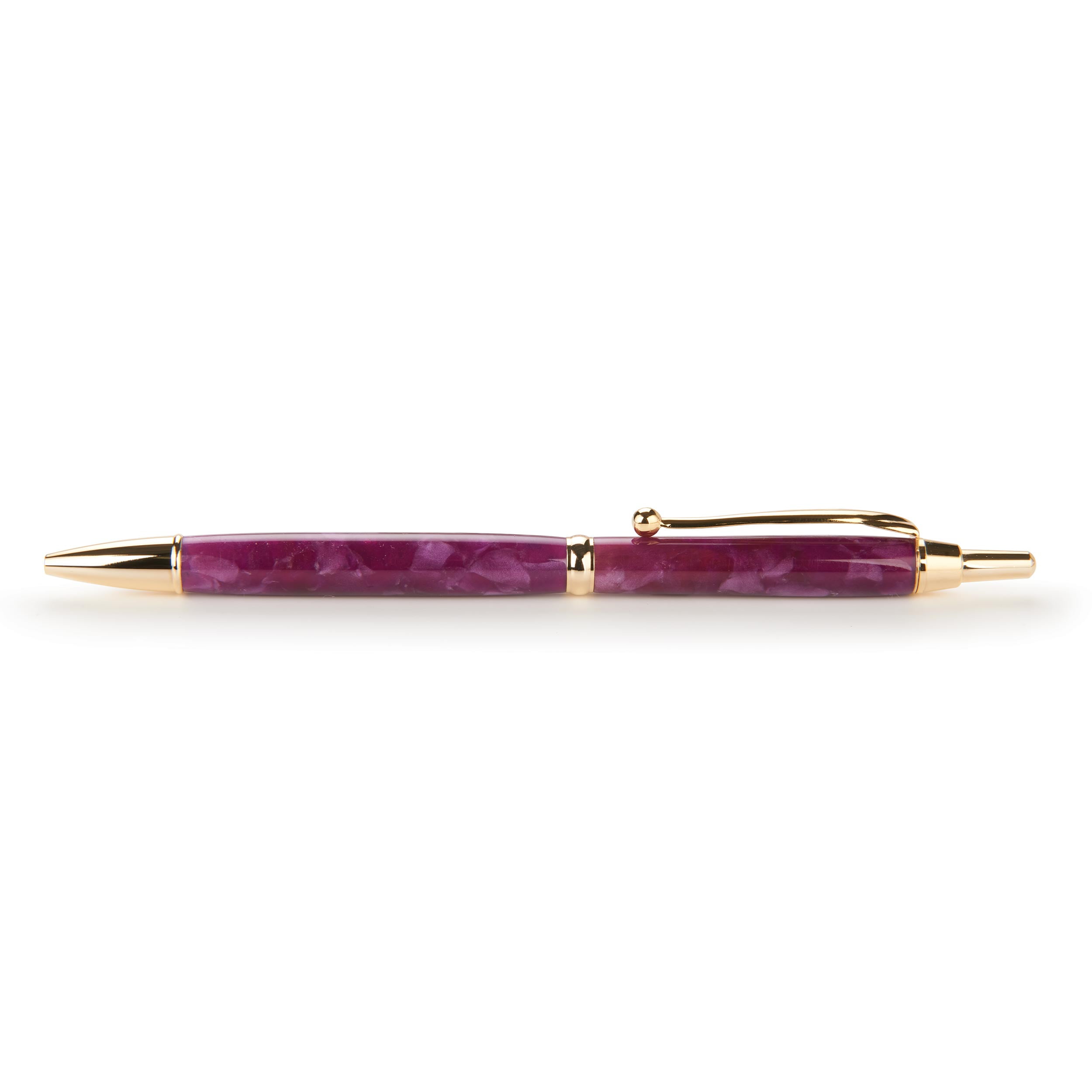 Woodriver Project Kit - Slim Style Schmidt Click Mechanism Ballpoint ...