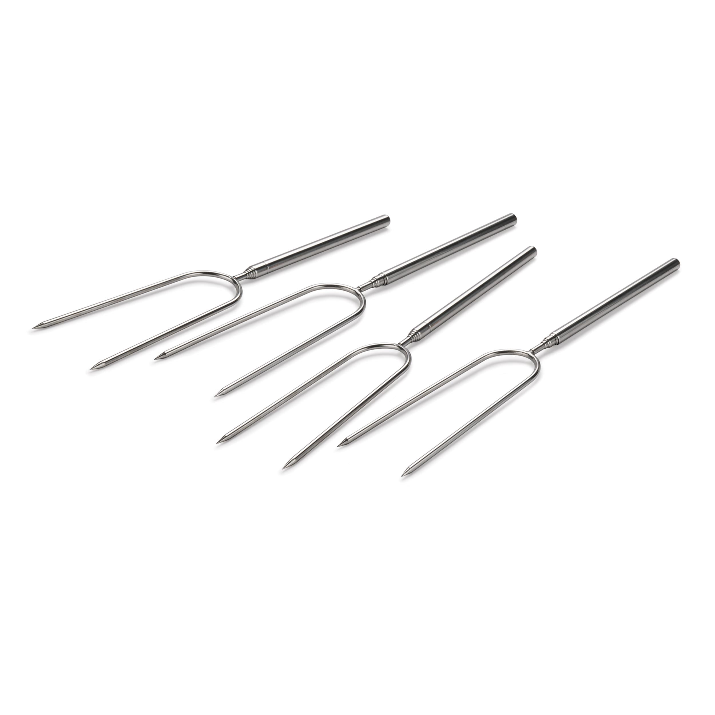 Woodriver Project Kit - Stainless Steel Campfire Roasting Fork, 4-Piece ...