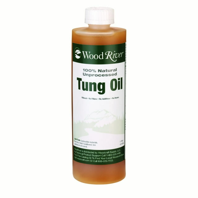 Woodriver Pure Tung Oil Pint - Walmart.com