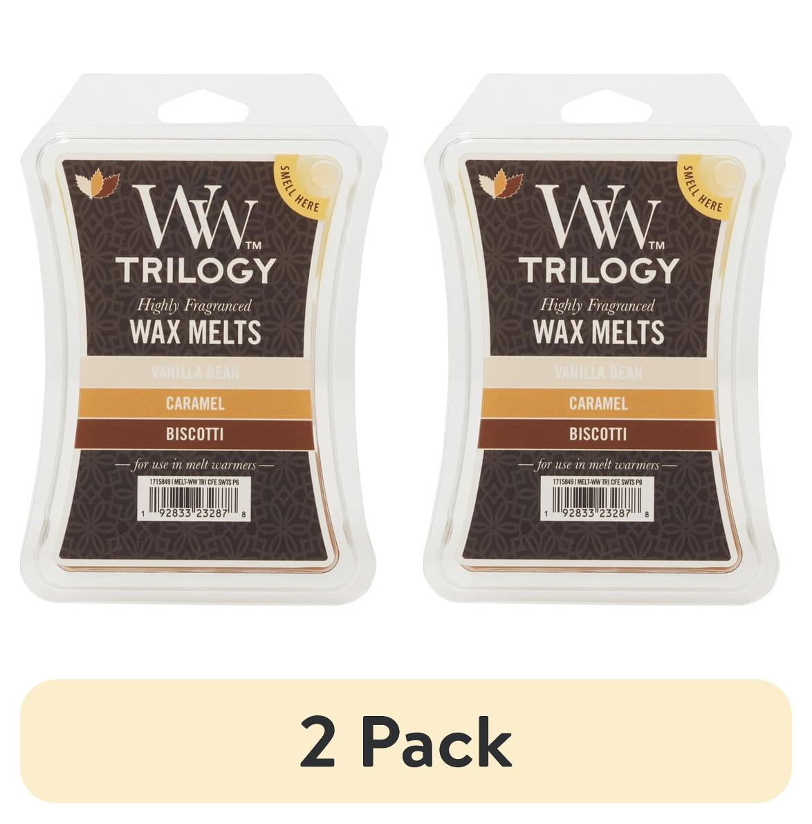 (2 pack) WoodWick Candle Café Sweets Trilogy - Wax Melt 3.0oz - Walmart.com