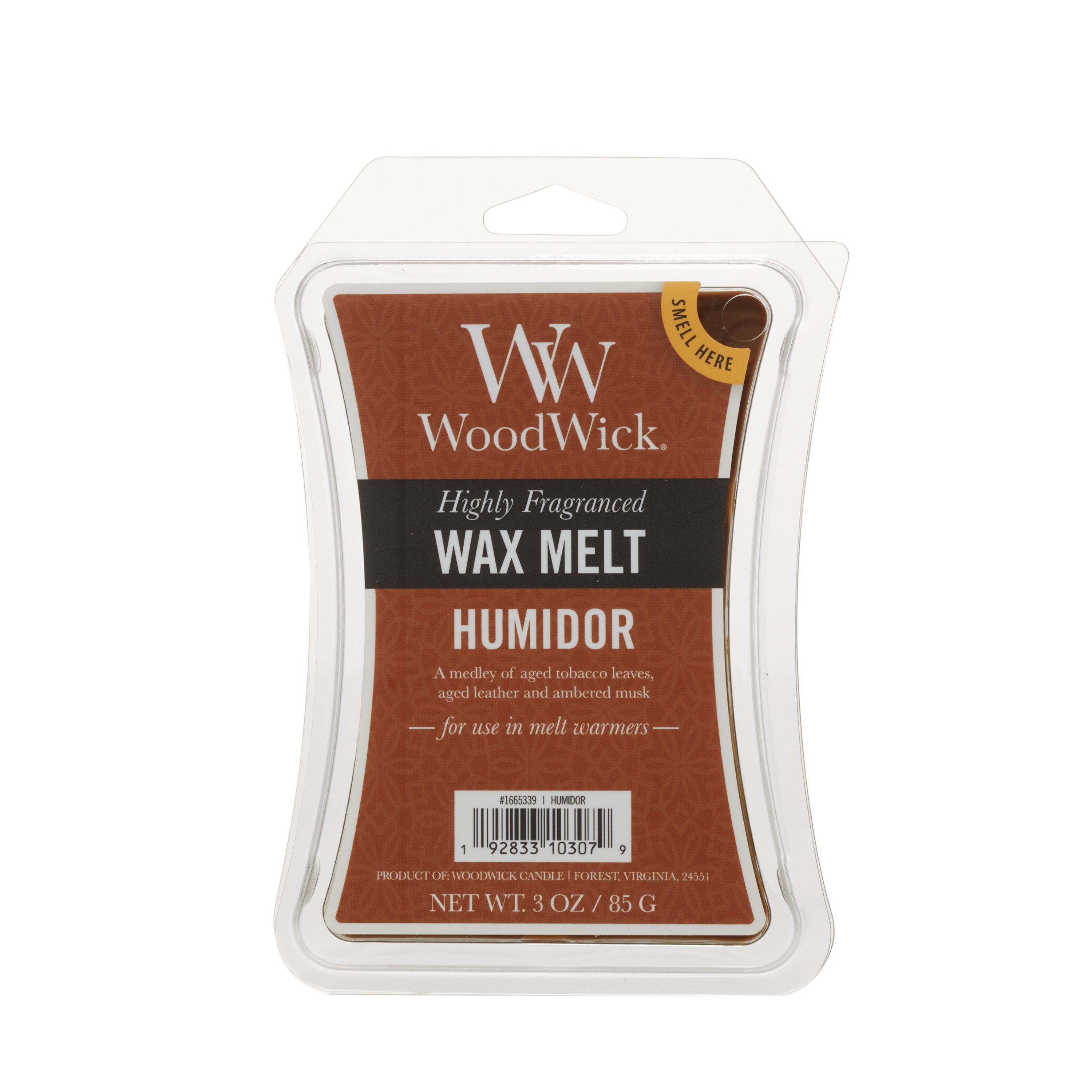 Woodwick Wax Melts, Humidor, 1 Pack of 6, 3 oz - Walmart.com