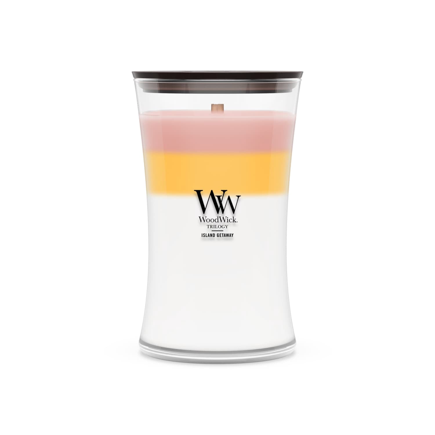 WoodWick Island Getaway Medium Hourglass Trilogy Candle - Walmart.com