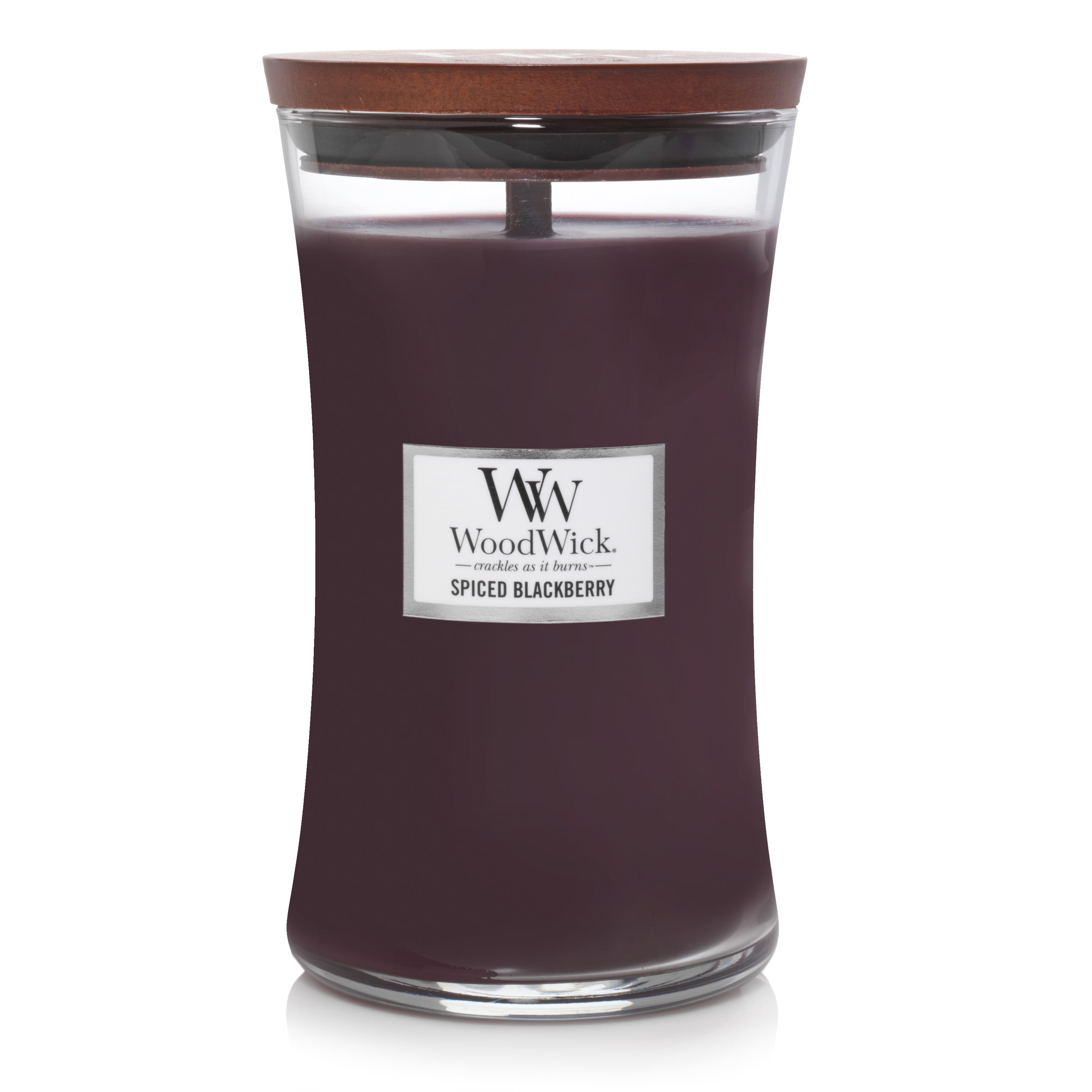 WoodWick Spiced Blackberry Large Hourglass Candle - Walmart.com