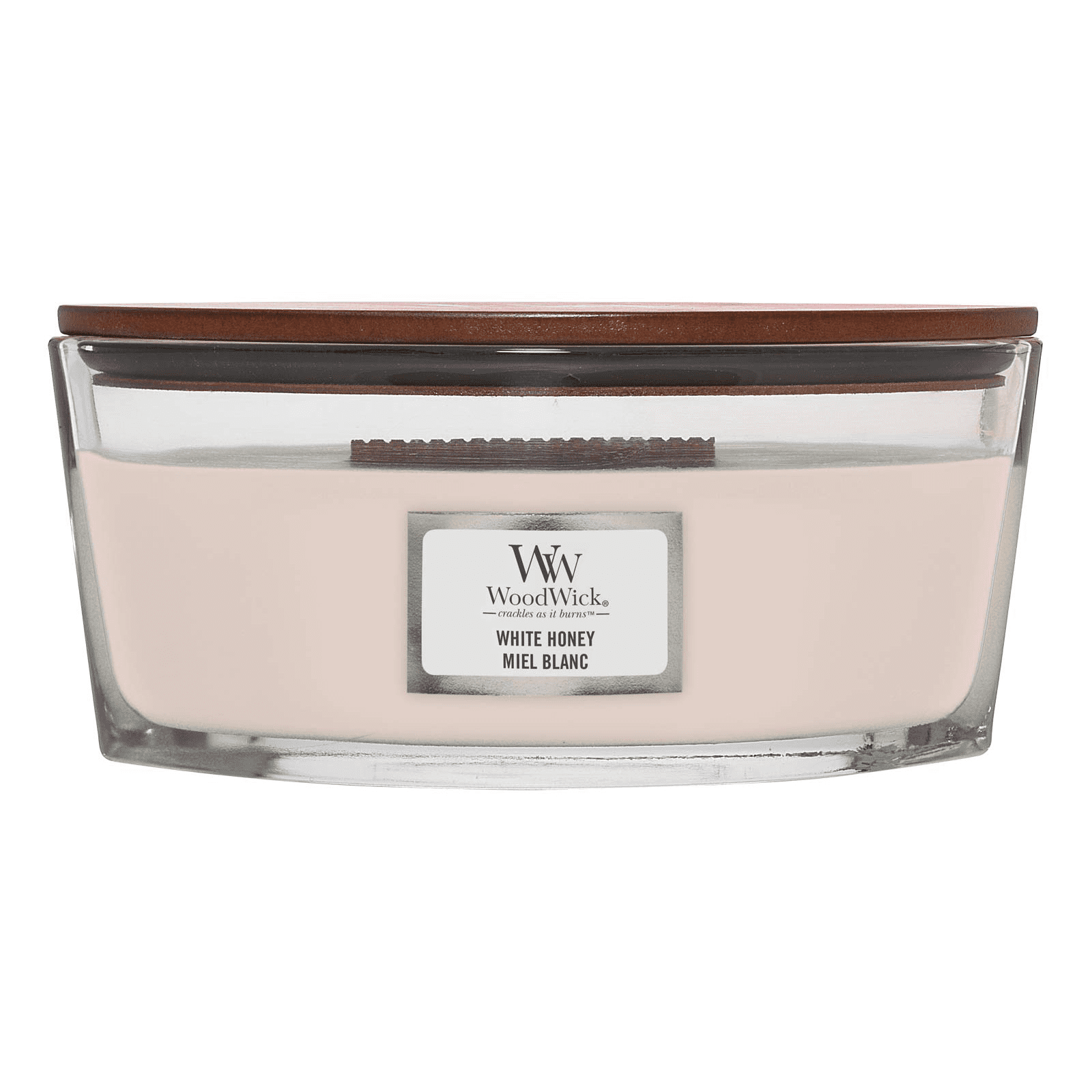WoodWick - White Honey Ellipse Jar Candle (453g) - Walmart.com