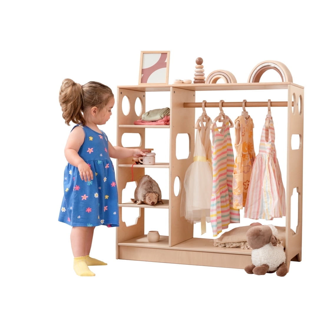 Woodandhearts 'Champion' Toddler Wardrobe and Nursery Clothing Storage ...