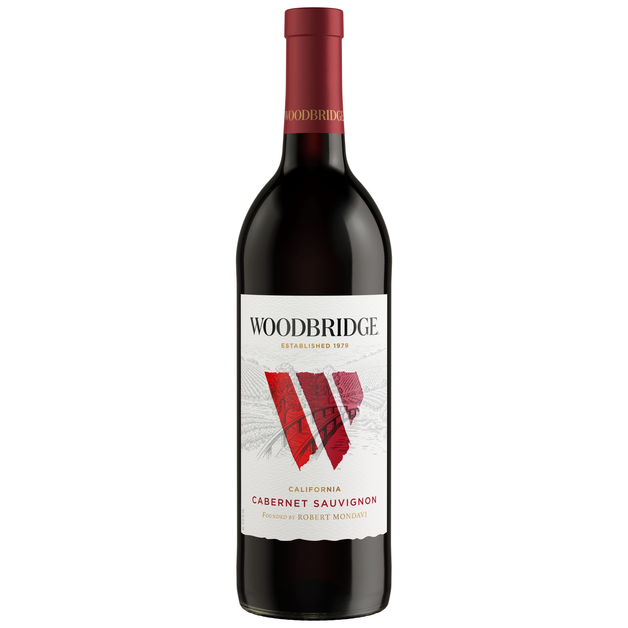 Woodbridge Cabernet Sauvignon Red Wine, 750 ml Bottle, 13.5% ABV ...