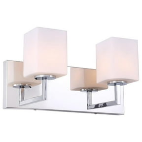 JONATHAN Y Spaulding Vintage 22" 3-Light Iron/Chevron Pattern Glass ...
