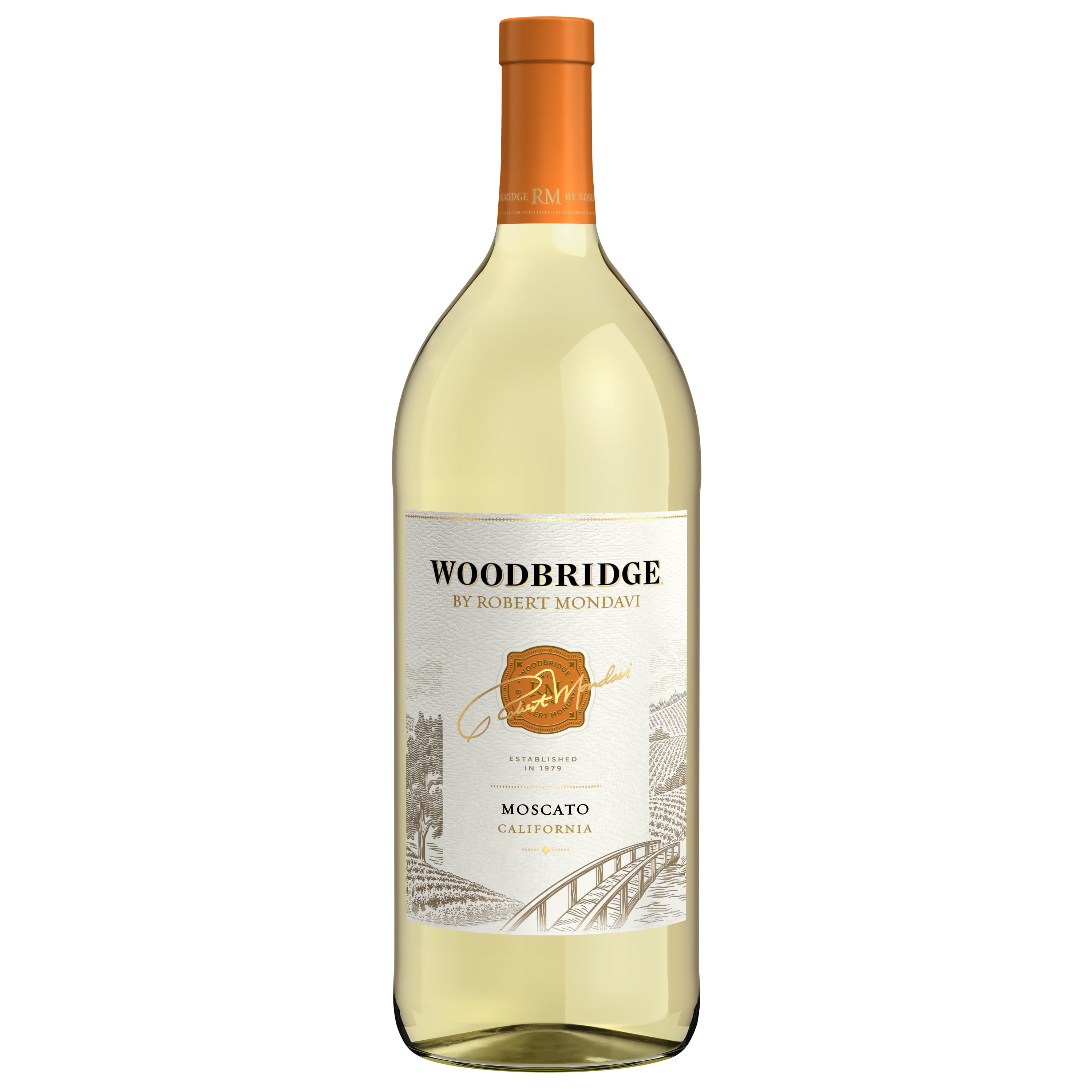 Woodbridge Moscato White Wine, 1.5 L Bottle, 11% ABV - Walmart.com