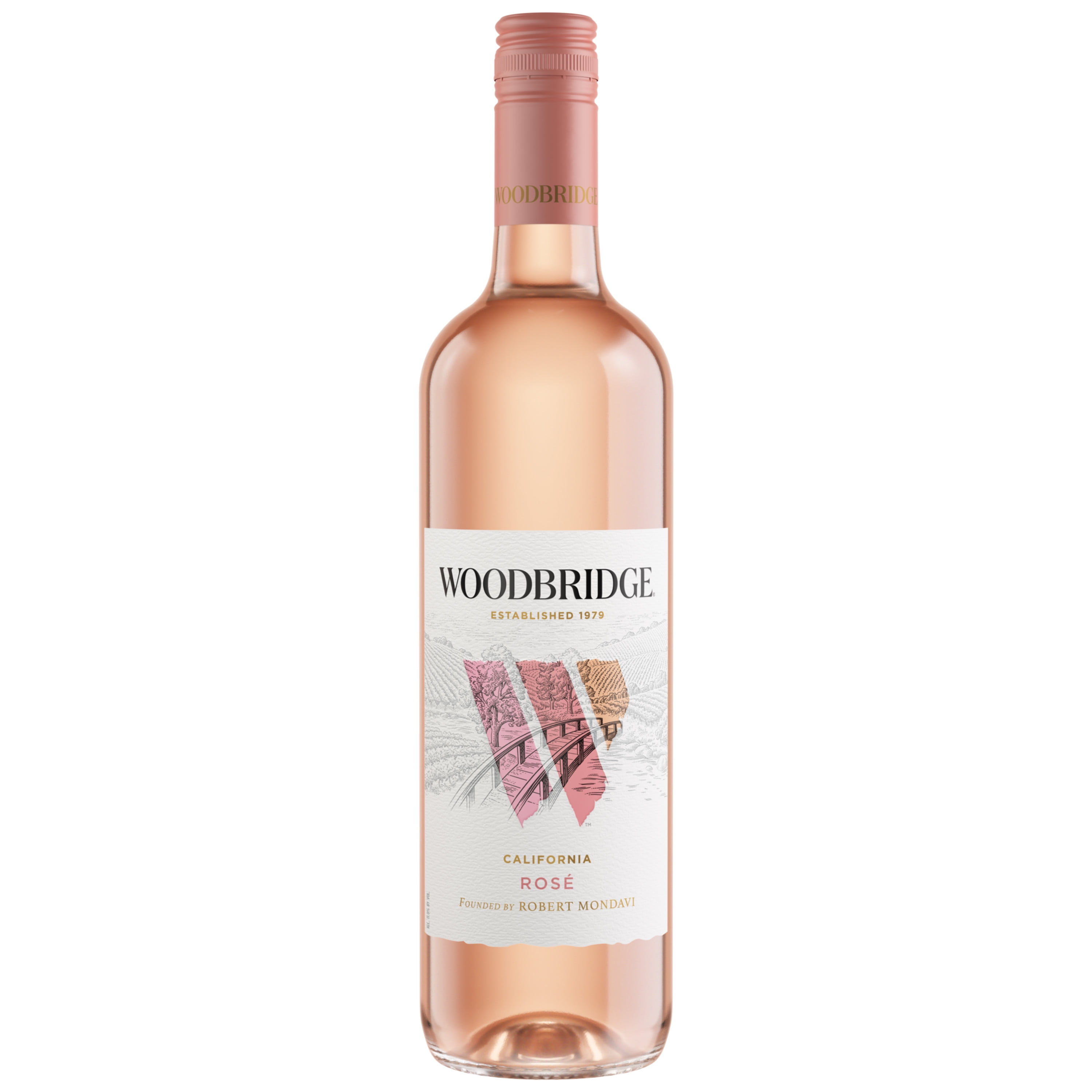 Woodbridge Rose Wine, 750 mL Bottle, 11% ABV - Walmart.com