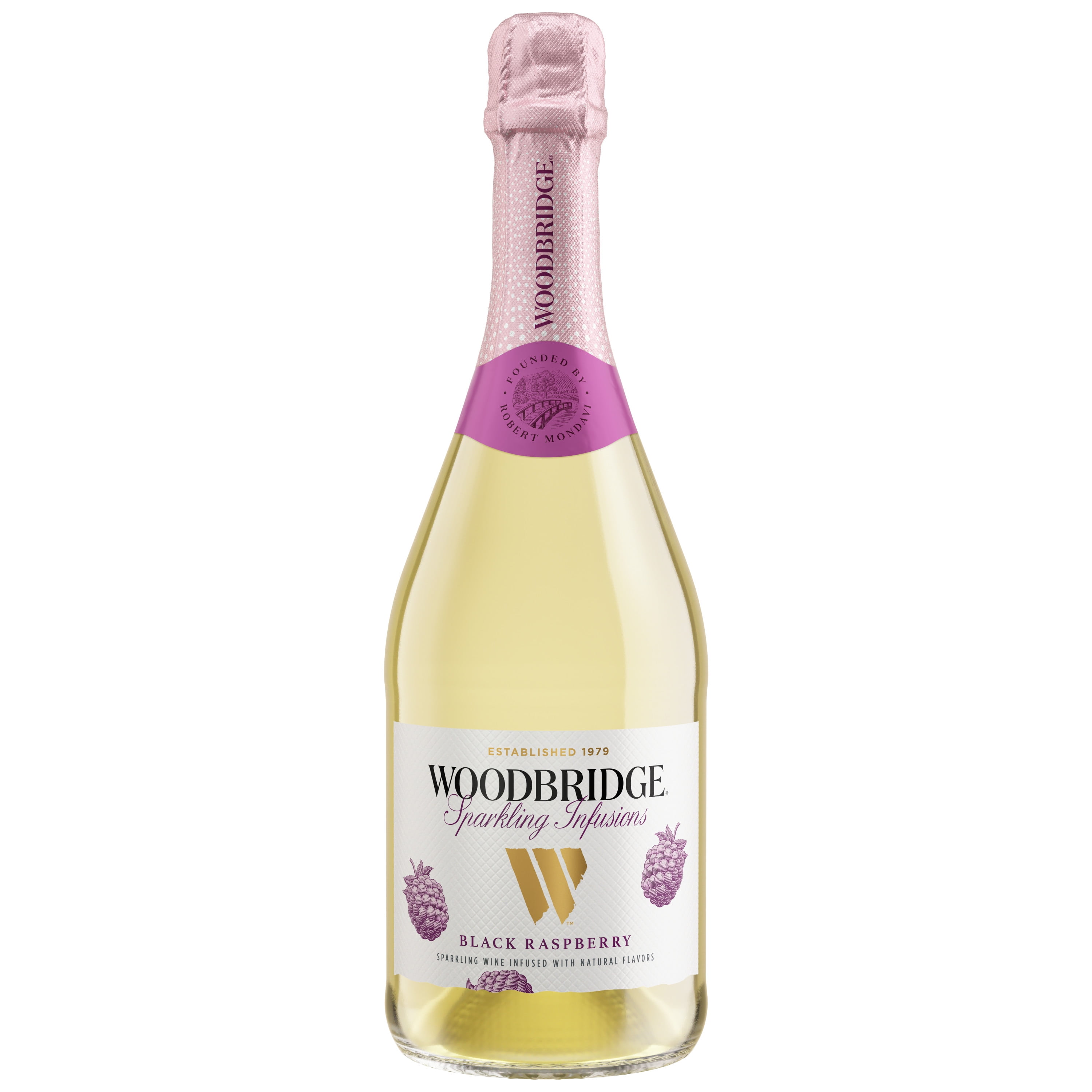 Woodbridge Sparkling Infusions Black Raspberry Sparkling Wine, 750 ml ...