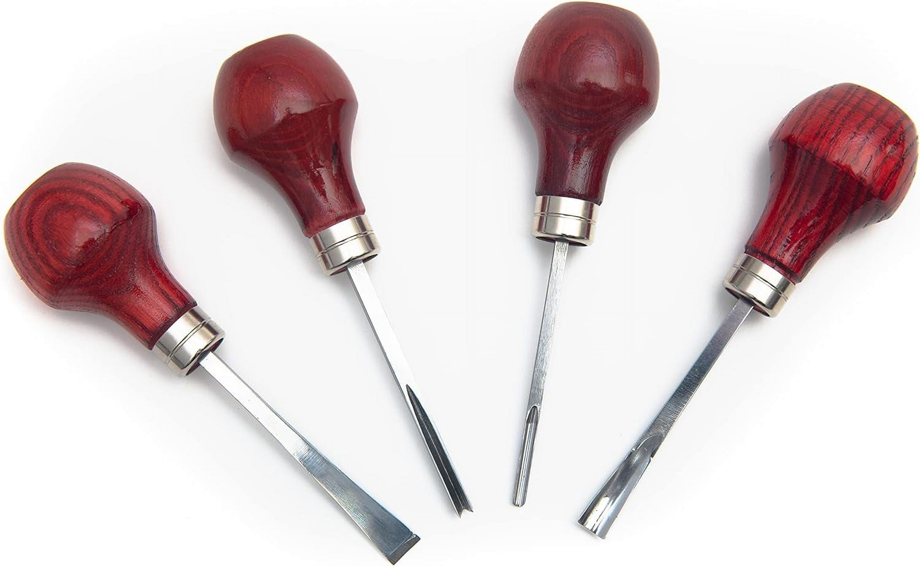 Woodcarving Gunsmith Craft Palm Tools Gouge Beginners RAMELSON USA ...