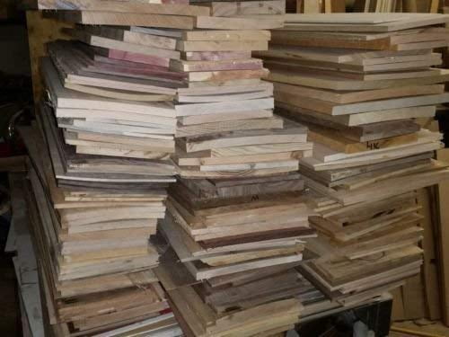 Woodchucks Wood 16" Long Scrap Thin Boards, Walnut, Maple, Oak, Cedar ...