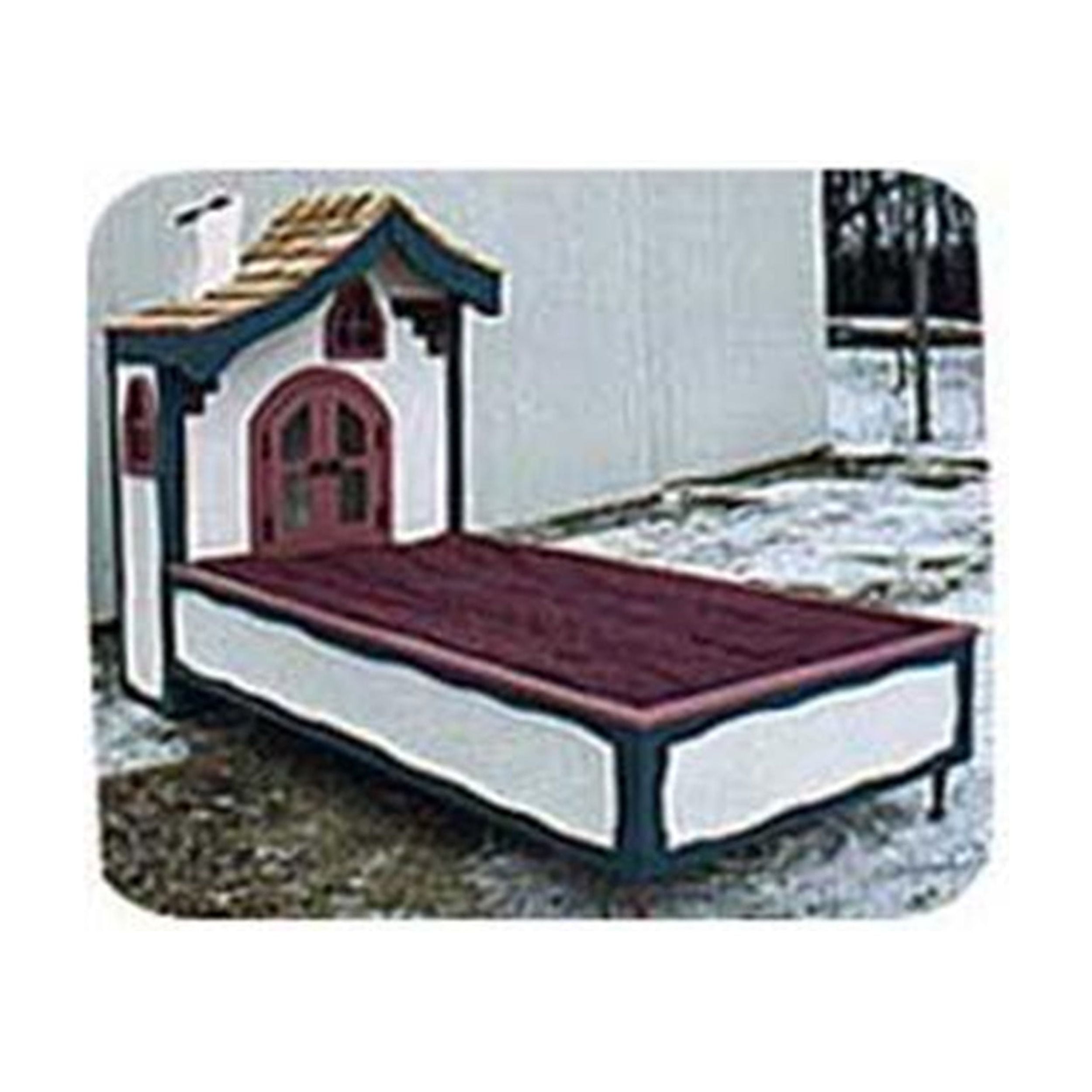 Woodcraft Project Paper Plan To Build Gingerbread Bed - Material Not ...
