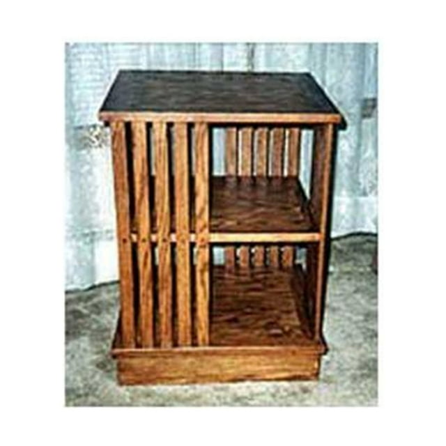 Woodcraft Project Paper Plan To Build Revolving Bookcase - Material Not ...