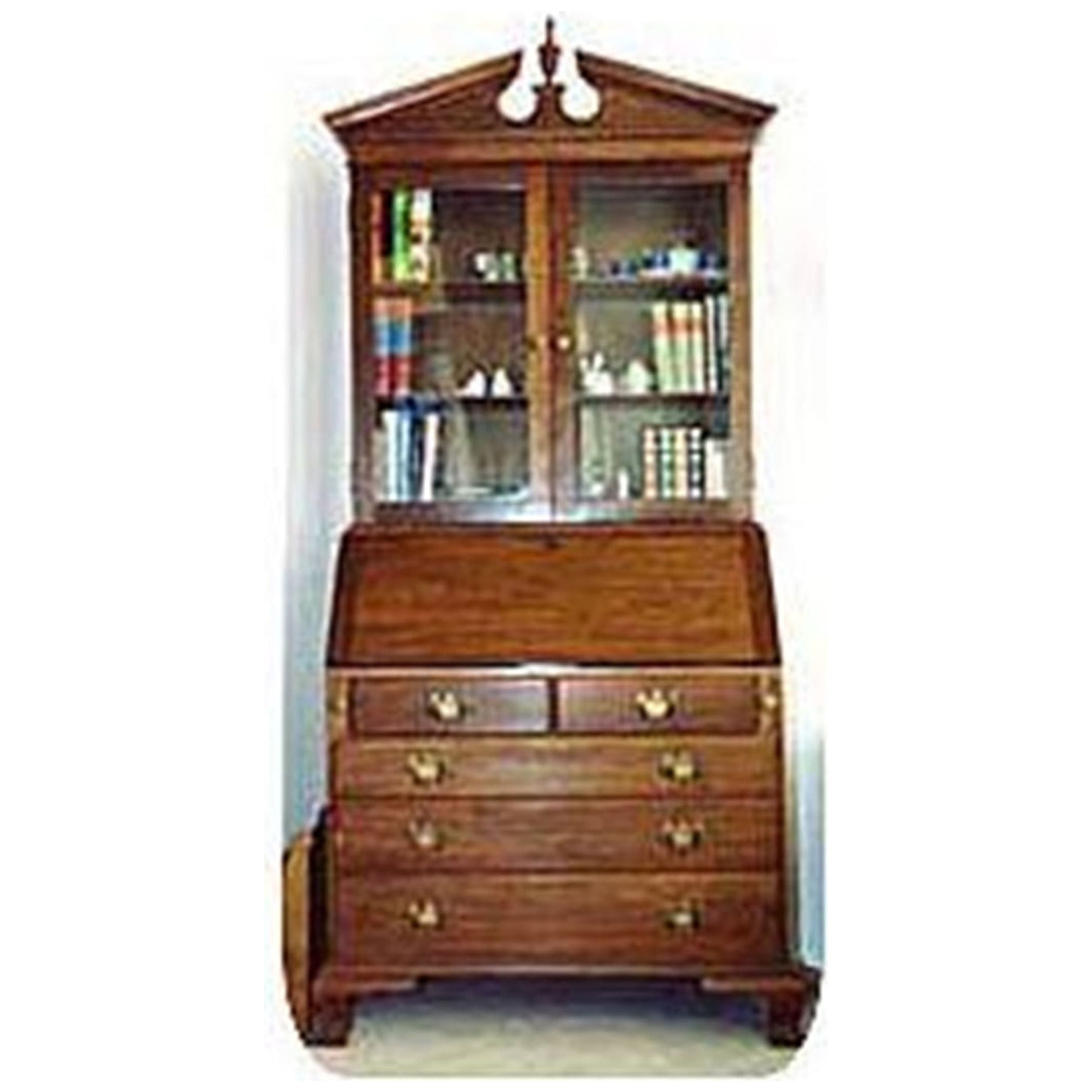 Woodcraft Project Paper Plan To Build Secretary Desk - Material Not ...