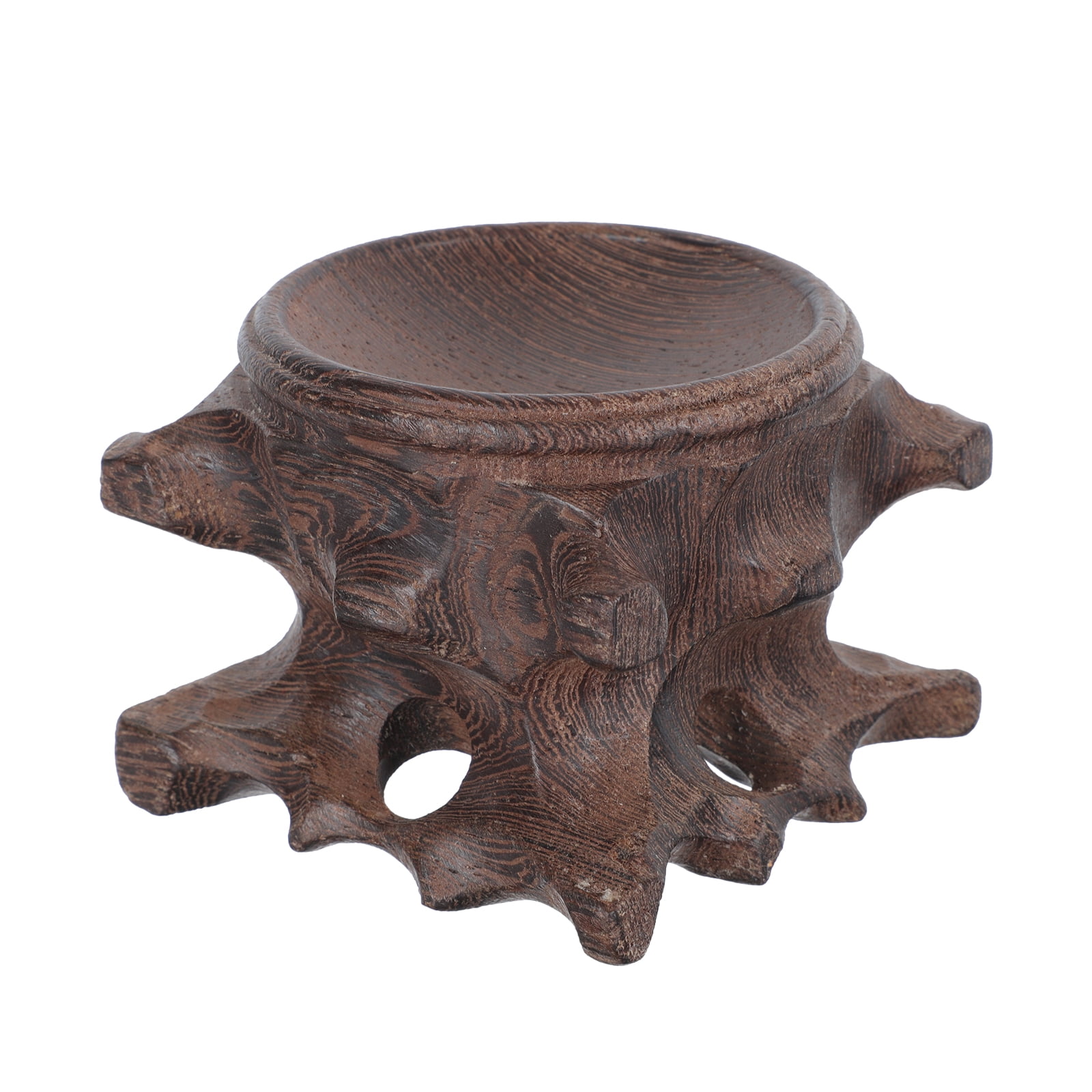 Woodden Stand Base: Holder Display Base Egg Base Stone Display Stand ...