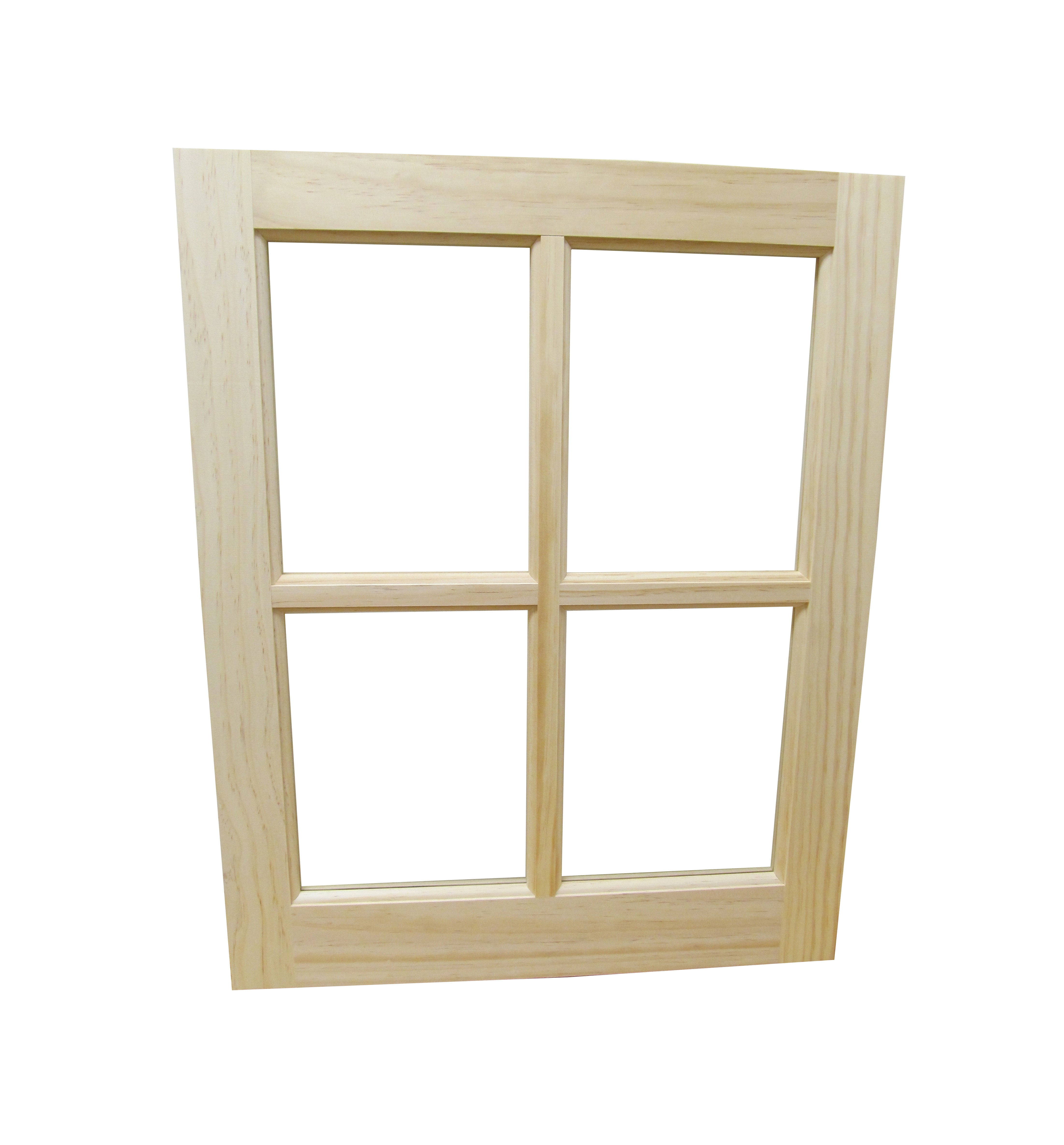 "Traditional Wooded Barn Sash Window 20"" x 25"", with Modern Assembly ...