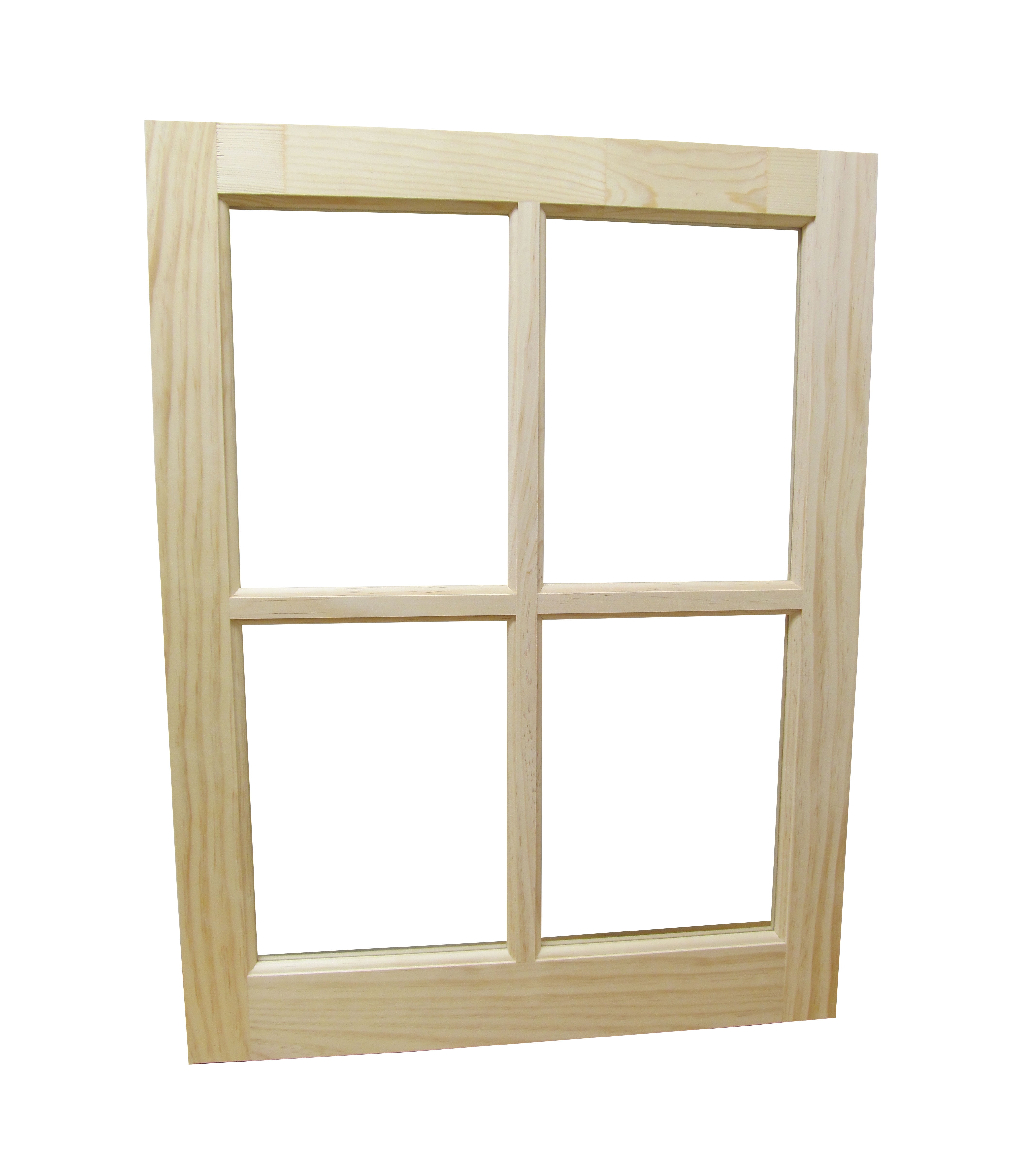"Traditional Style Wooded Barn Sash Window 22"" x 29"" with Modern ...