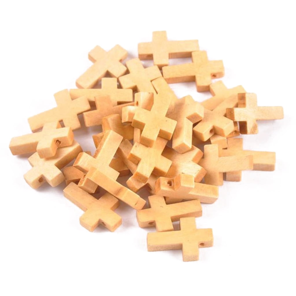 Wooded Hand Held Cross, 50Pcs Comfort Palm Clutching Cross Pocket Cross ...