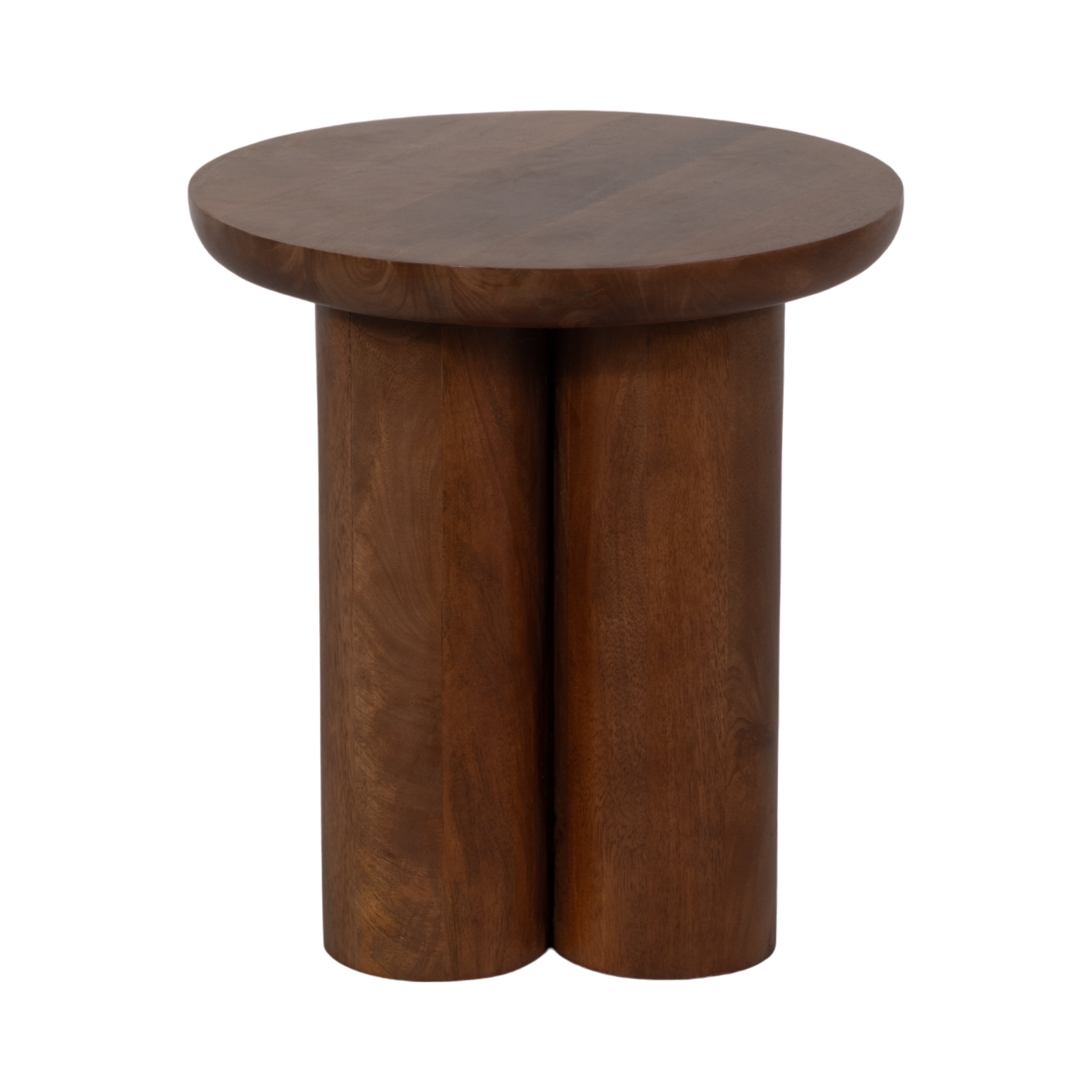 Sagebrook Home 18"H Wooden Scandinavian Farmhouse Side Table, Medium ...