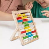 Wooden Abacus Classic Counting Tool 100 Beads Math Tool Counting Frame ...
