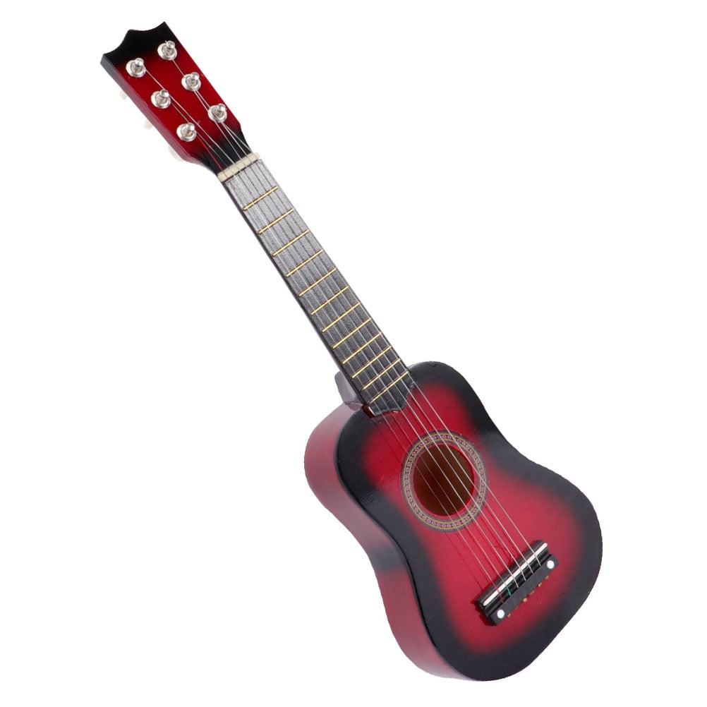 Wooden Acoustic Guitar for Kids Beginners 21 Inch Guitar Vintage ...