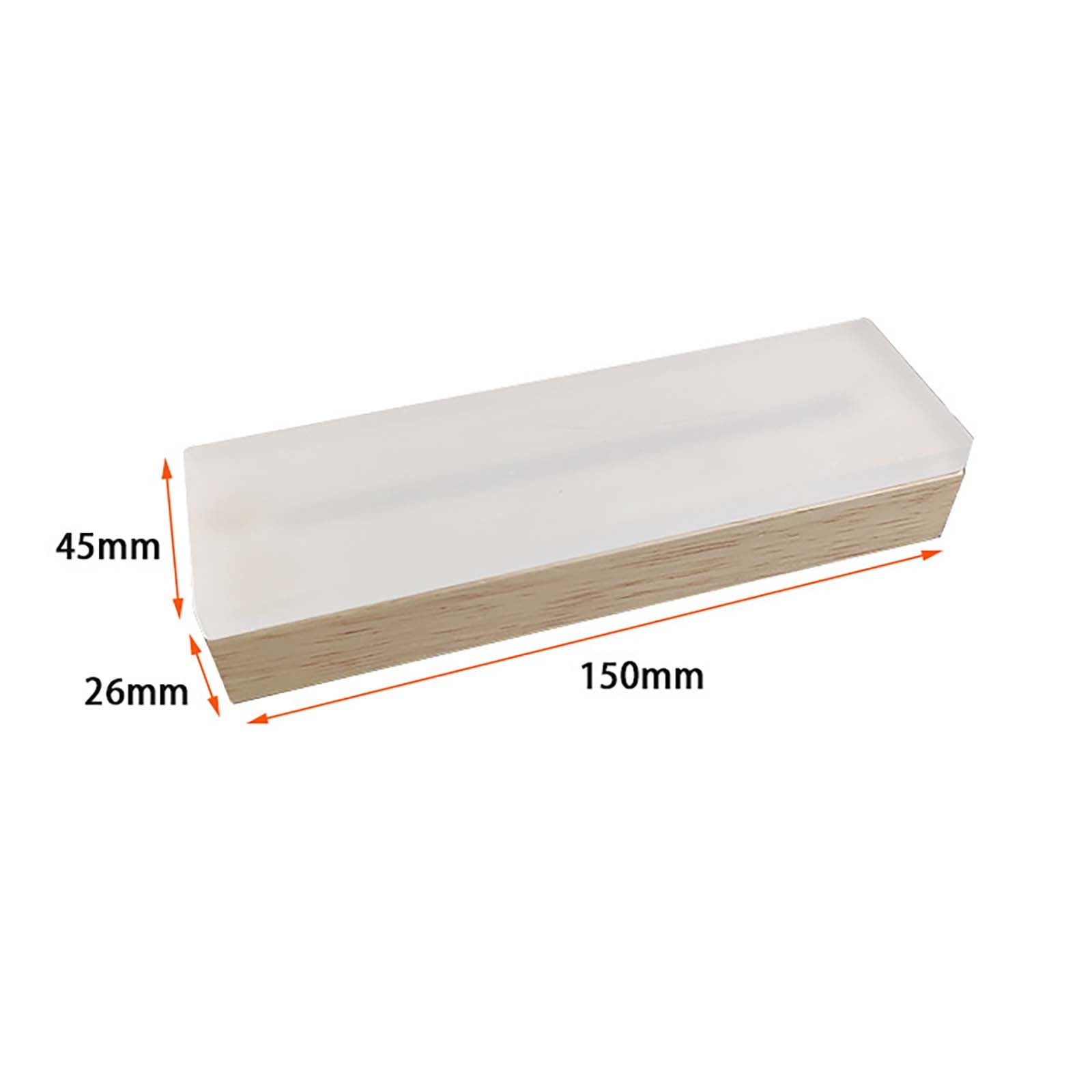 Wooden Acrylic Light Base LED Lights Display Stand, Rectangle Wood Led ...