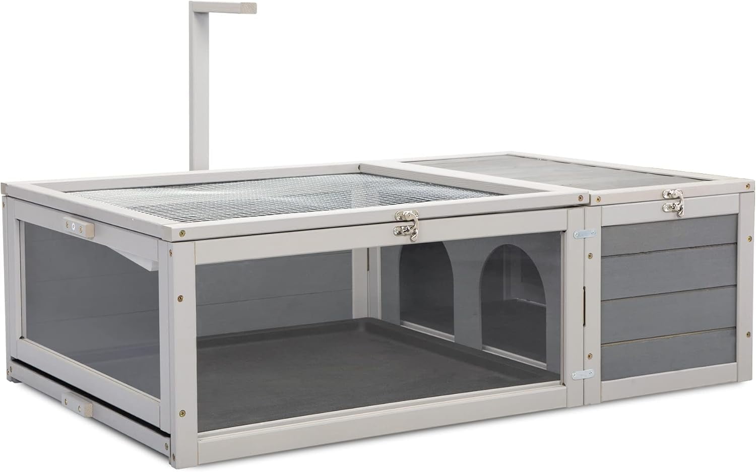 Wooden Acrylic Sheet Tortoise House Large Turtle Cages Habitat, Indoor ...