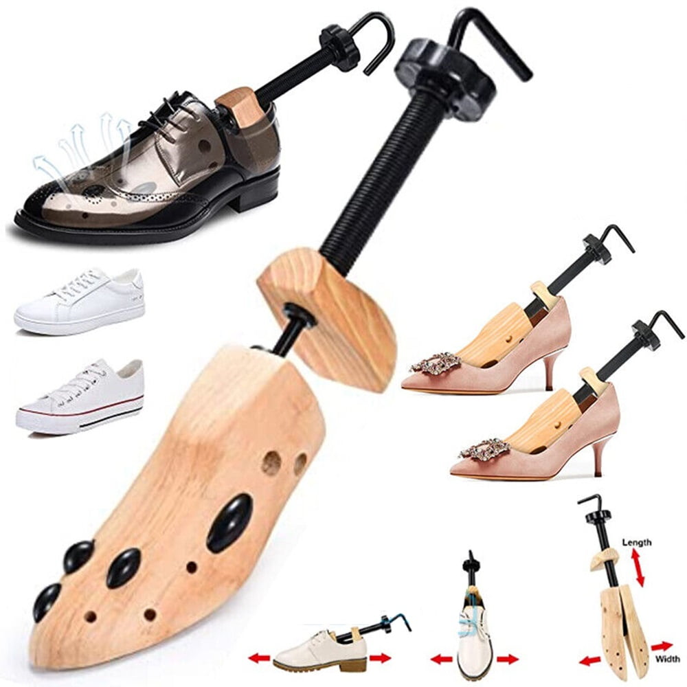 Wooden Adjustable 2 way Shoe Stretcher for Men Women Size 5 to 10 ...