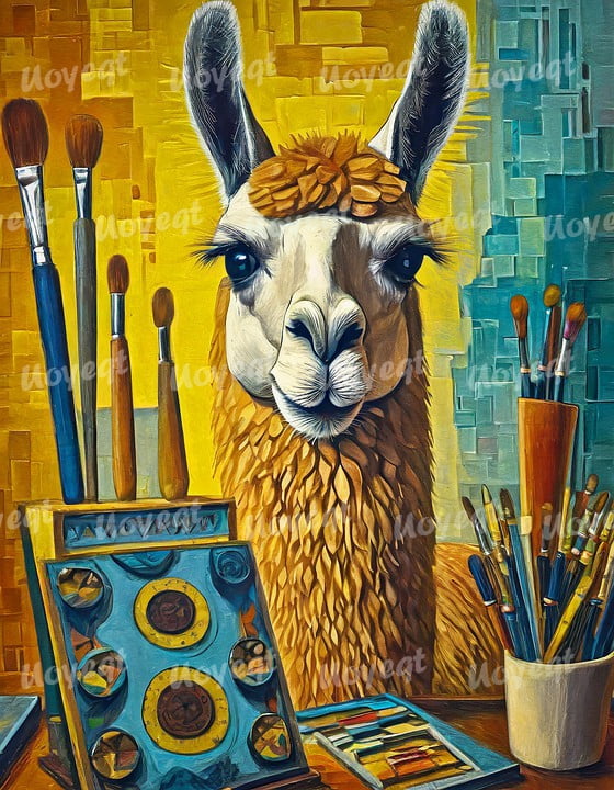 Wooden Adults Alpaca Lama Birthday Gifts Jigsaw Puzzle For Adults And ...