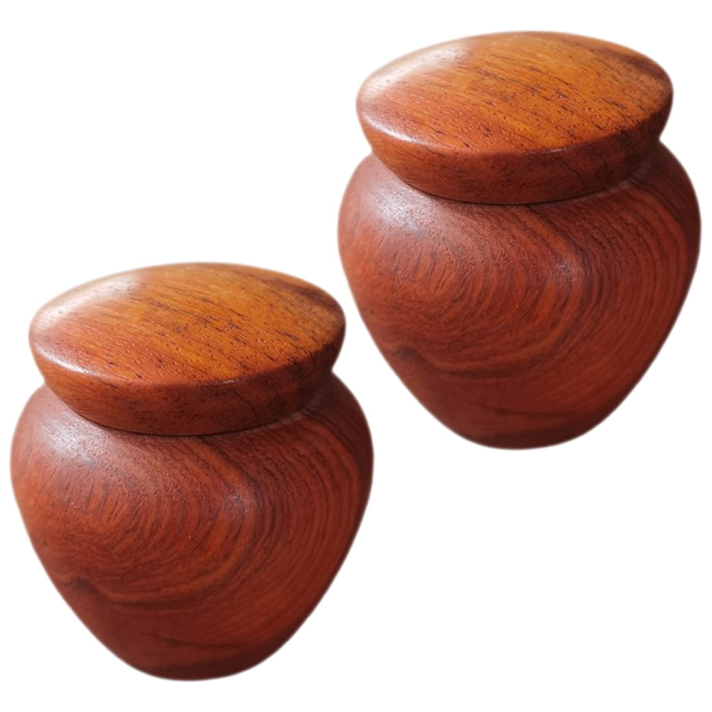 Raindrops Dark Red Small Keepsake Urns for Human Ashes Made of Premium ...