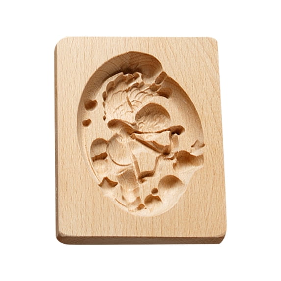 Wooden Angel Wing Cookie Stamp for DIY Homemade Shortbread and Fondant ...
