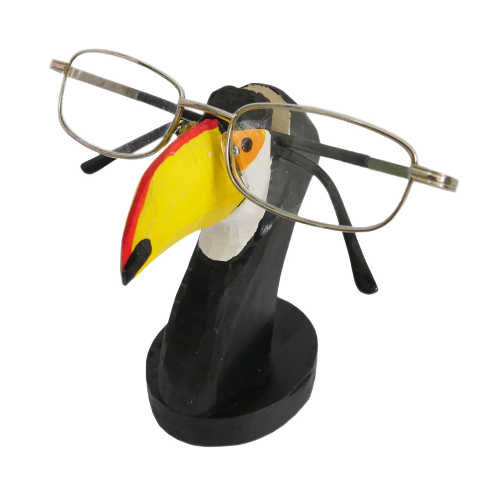 Wooden Animal Eyeglass Stand, Wooden Eyeglass Stand, Christmas Creative ...
