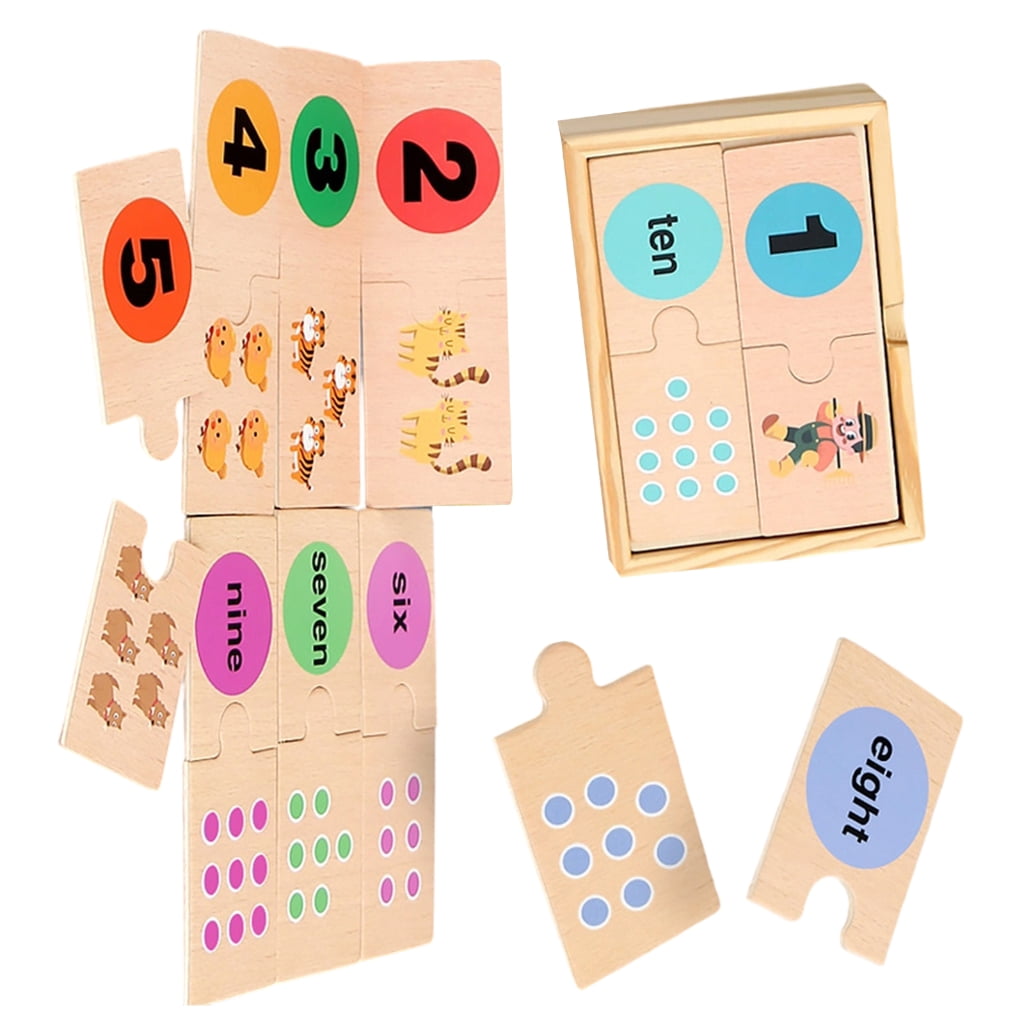 Wooden Animal Memory Matching Game Educational Toy For Kids Fine Motor ...