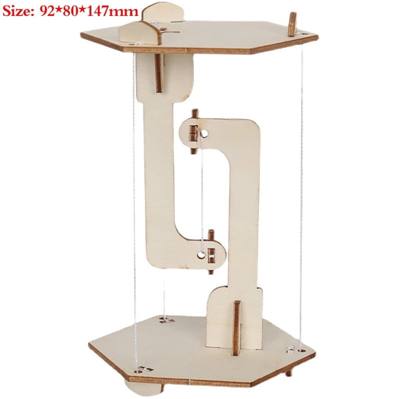 Wooden Anti-Gravity Diy Tensegrity Structure Floating Table Model Toy ...