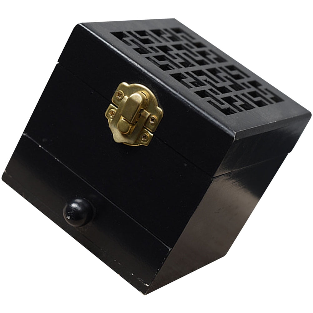 Wooden Aromatherapy Box Home Decorative Incense Container Censer Manual ...