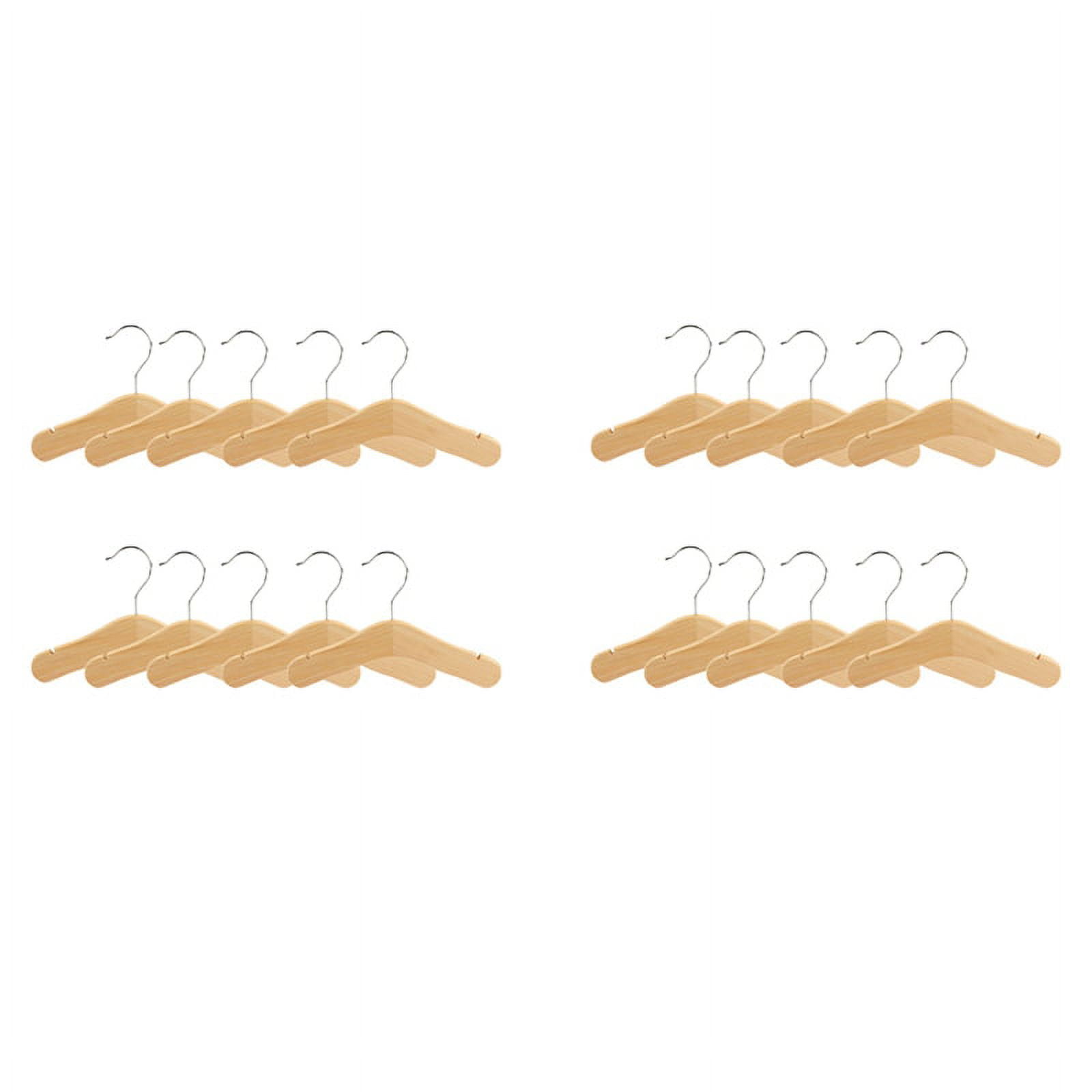 Wooden Baby Hangers,Kids Hangers,Notched Shoulder Design for Children ...