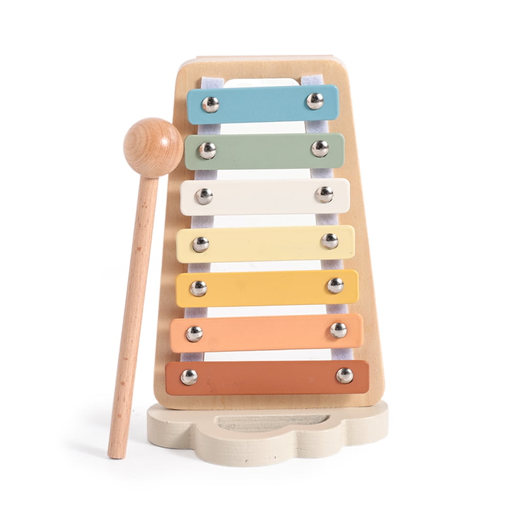 Wooden Baby Montessori Toys Musical Rattle Instruments Xylophone ...