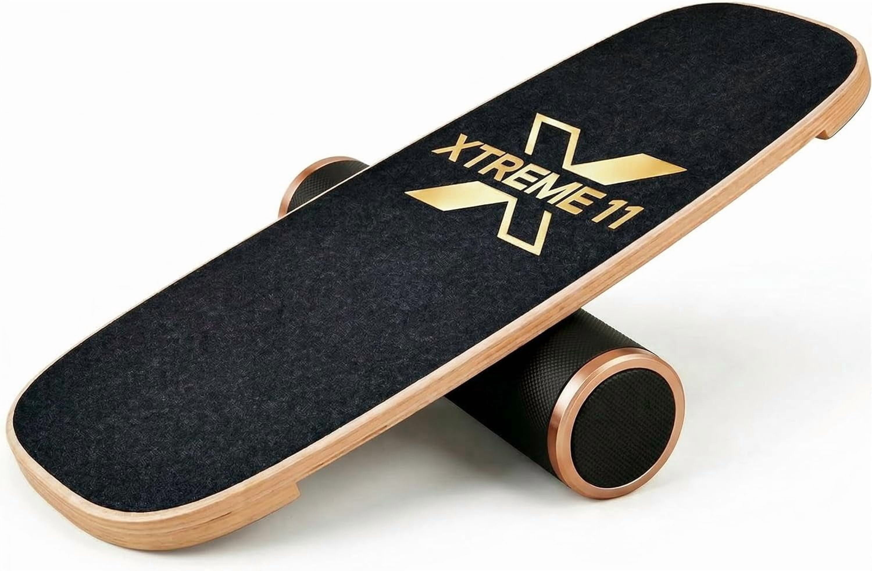 Wooden Balance Board Trainer for Adults – Core Strength & Stability ...